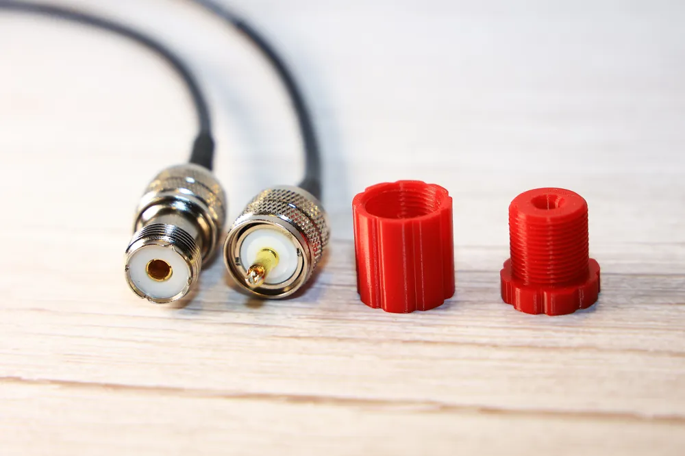 UHF PL-259 Connector Caps Cover Ham CB Radio - Free 3D Print Model ...