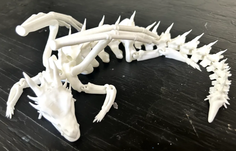 skeleton dragon by Meyerhouse MakerWorld: Download Free 3D Models