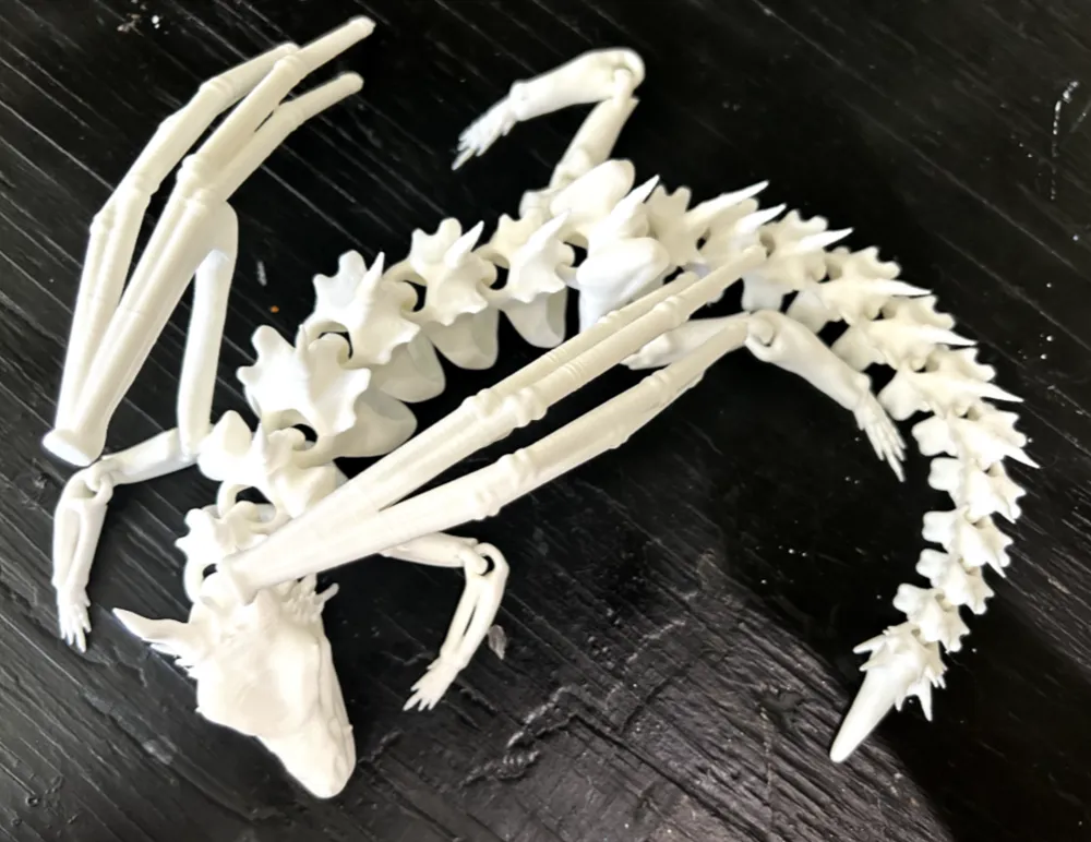 skeleton dragon by Meyerhouse MakerWorld: Download Free 3D Models