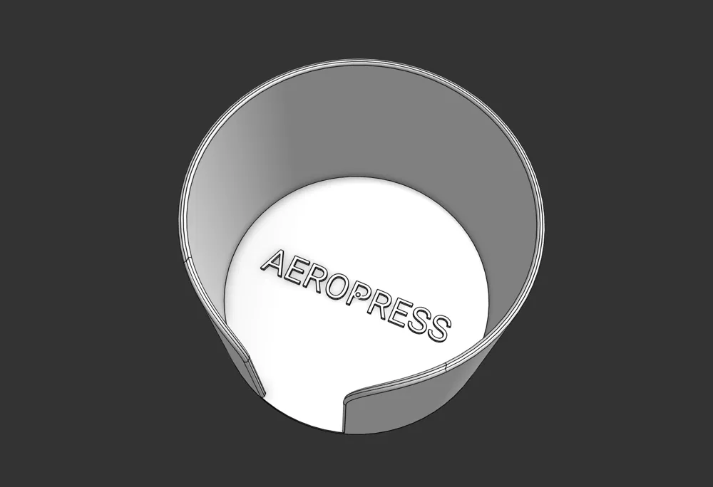 Aeropress Filter Holder - Free 3D Print Model - MakerWorld