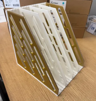 Organizer for papers, different wall patterns - Free 3D Print Model ...