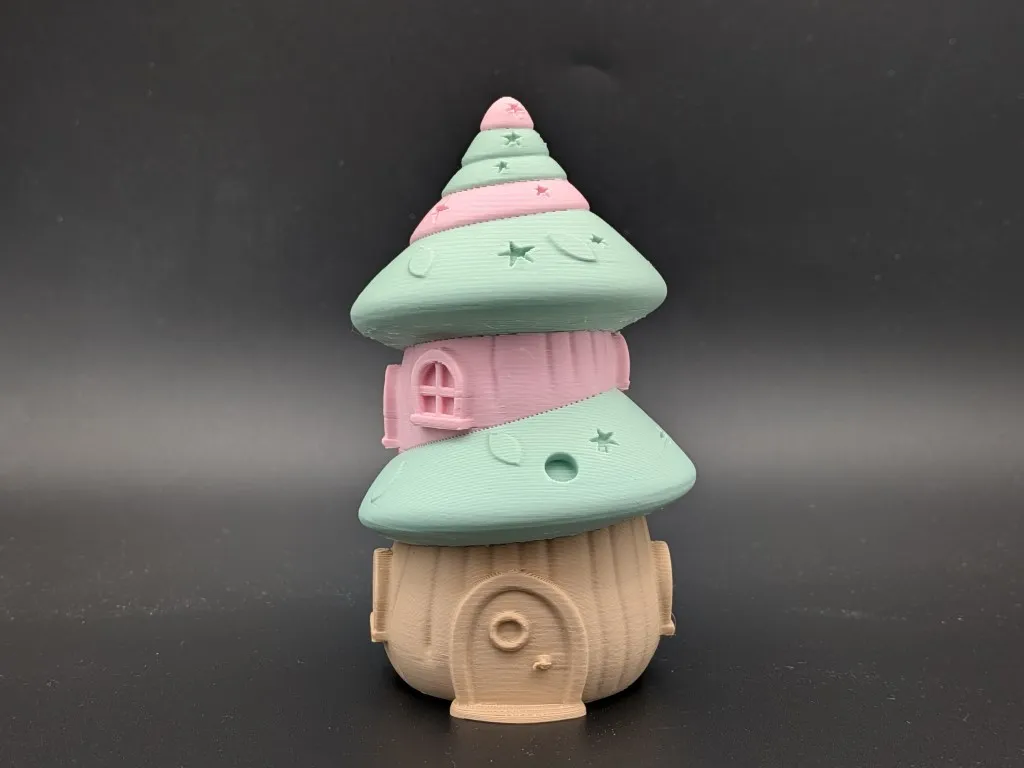 Cute Fairy House - Free 3D Print Model - MakerWorld