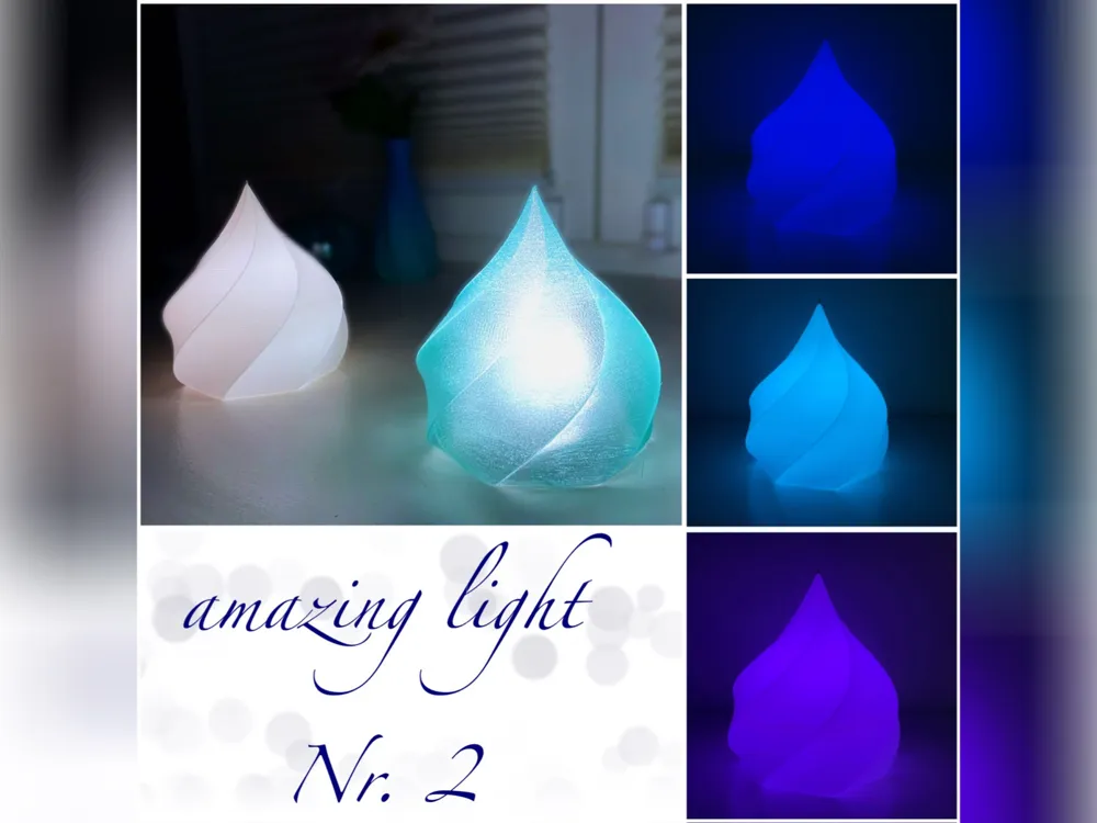 Oriental Lamp (for Bambu Tea Light or Puck Lights) by Gisberti🖖🏻 ...