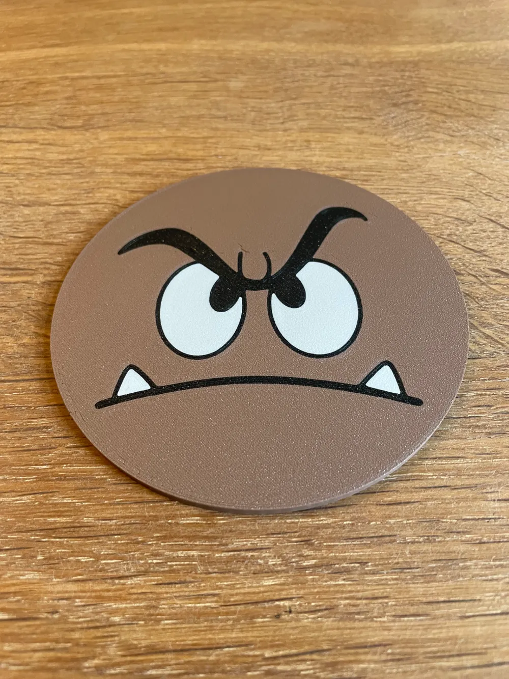 Squished Goomba Coaster / Mario / Nintendo / Drink by 3D Prints This Week - MakerWorld