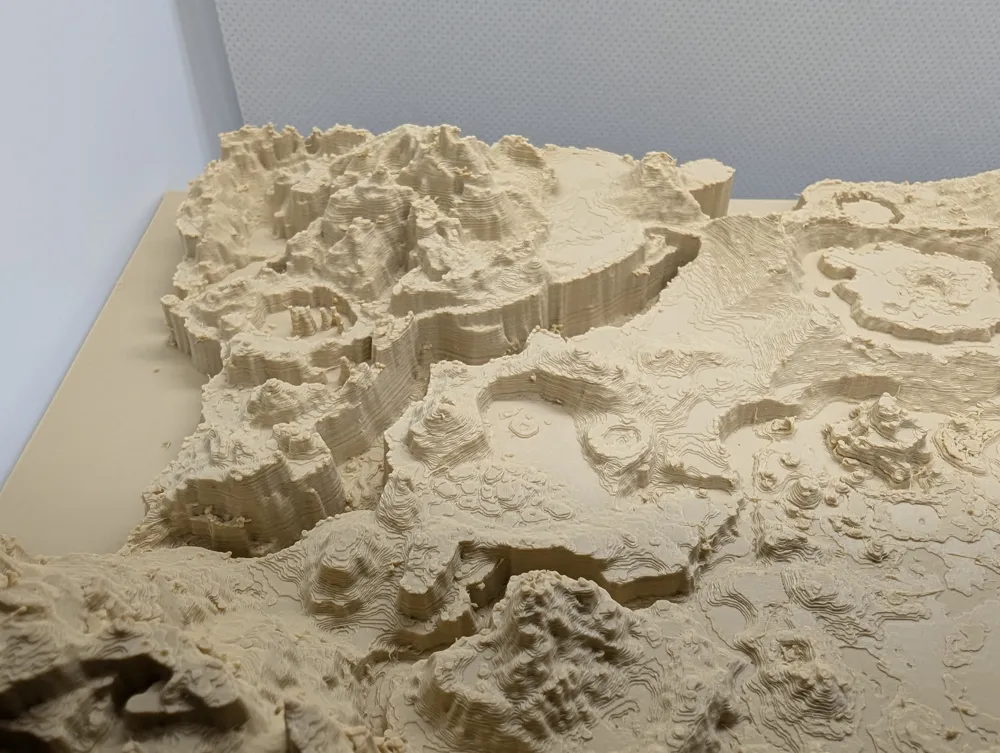 Zelda World Map (Breath of the Wild / TOTK) - Free 3D Print Model ...