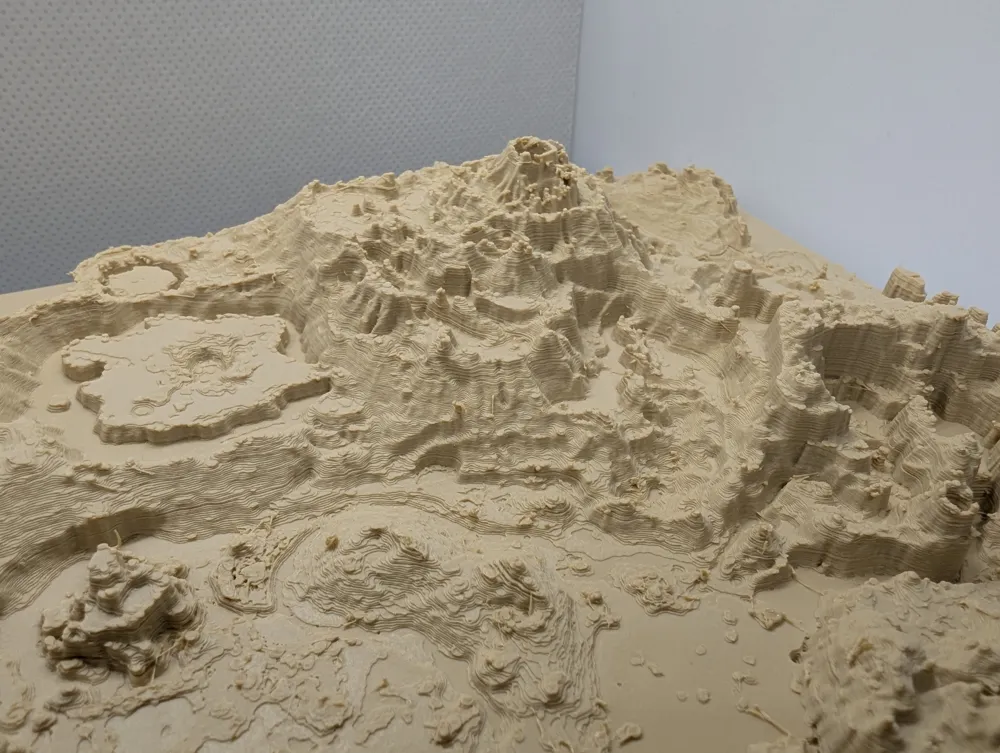 Zelda World Map (Breath of the Wild / TOTK) by Eversor MakerWorld ...