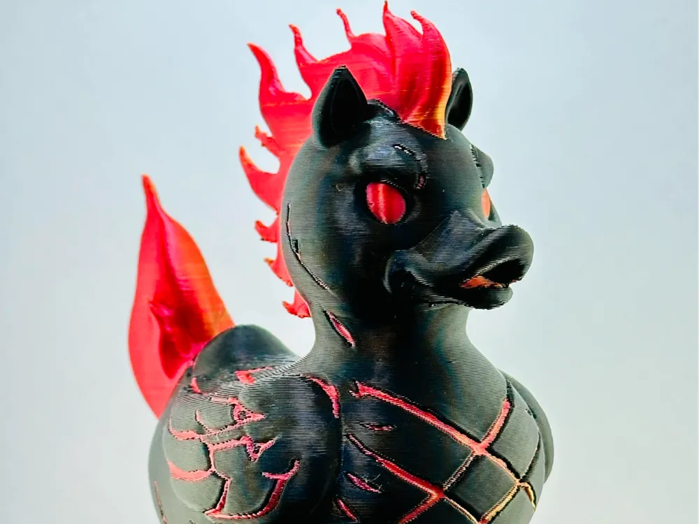 Nightmare Horse Duck - Free 3D Print Model - MakerWorld