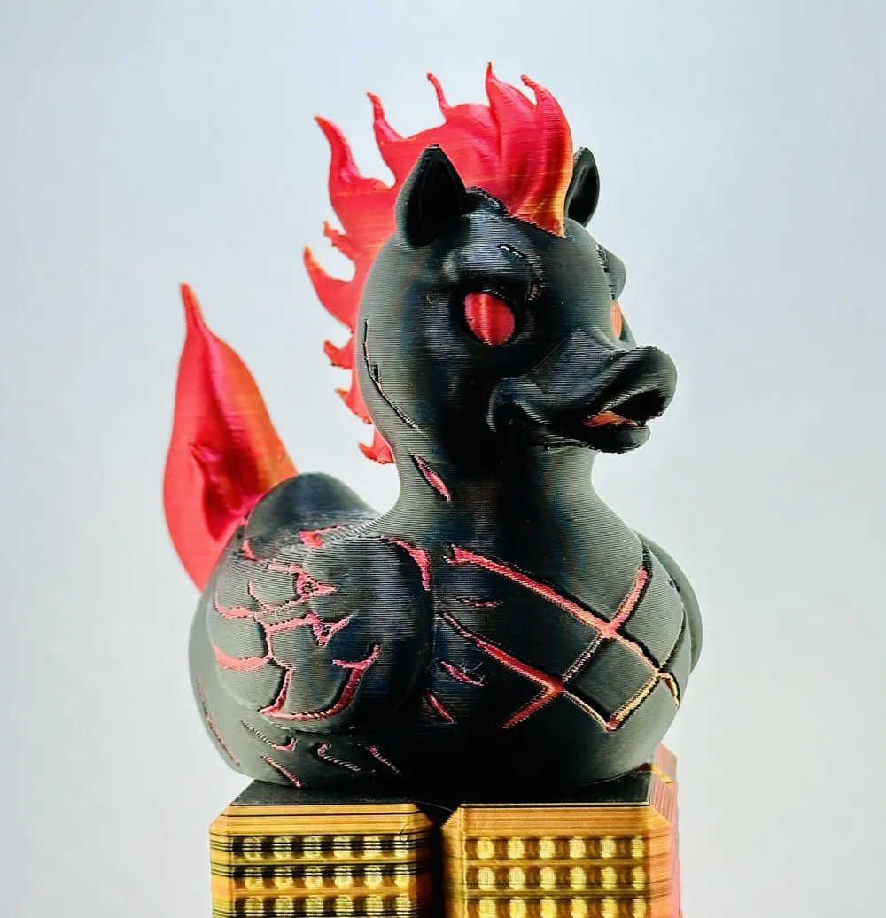 Nightmare Horse Duck - Free 3D Print Model - MakerWorld