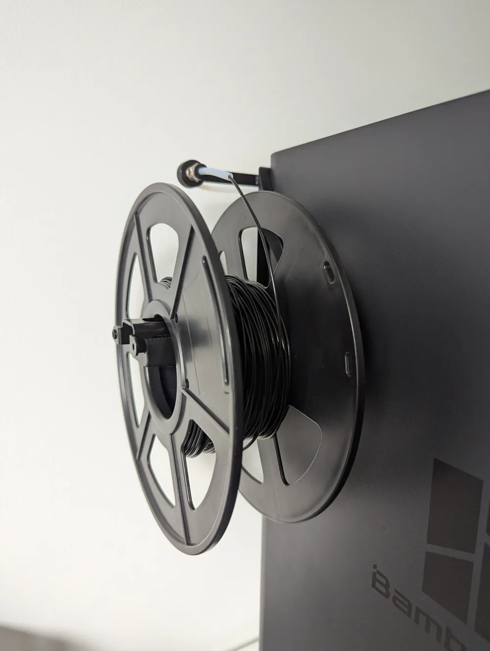 X1C / P1S Side Spool Holder w. removable rod - Free 3D Print Model ...