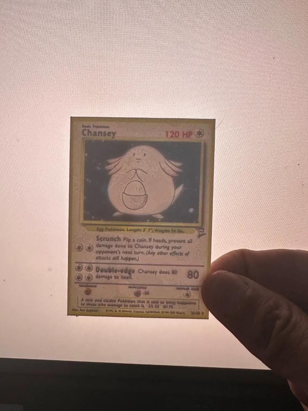 Chansey Pokemon Card Lithophane by thatguy08 - MakerWorld