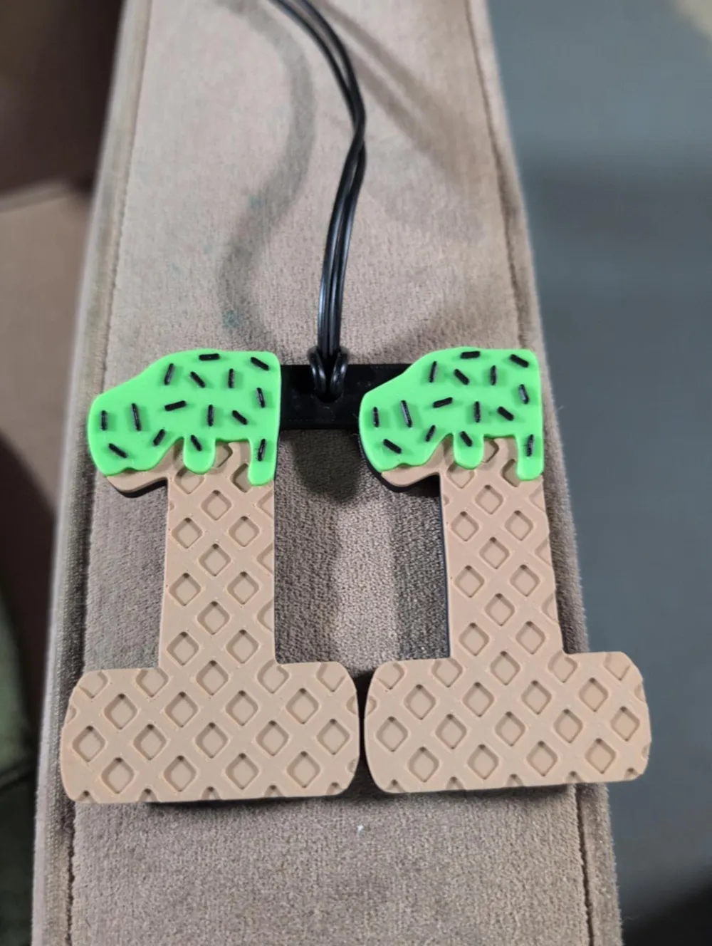 Ice Cream drip Bag Tags Numbers by Michigan Mitten Designs MakerWorld ...