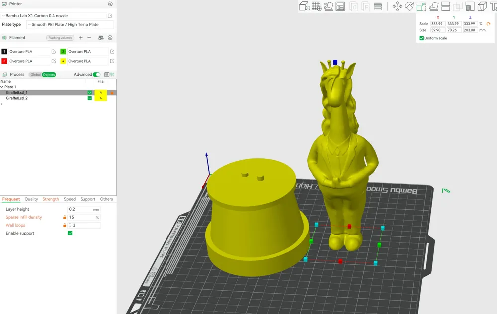 Izzy Foundation Giraffe by harry.leach - MakerWorld