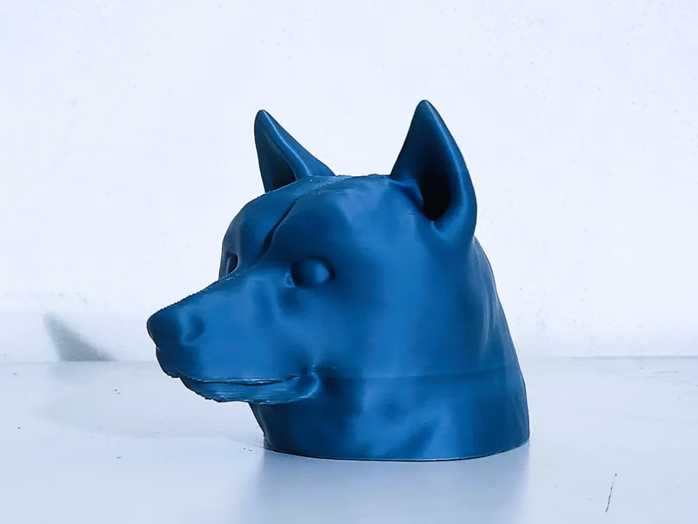 Doge Head - Shiba Inu sculpture by dubmehard - MakerWorld