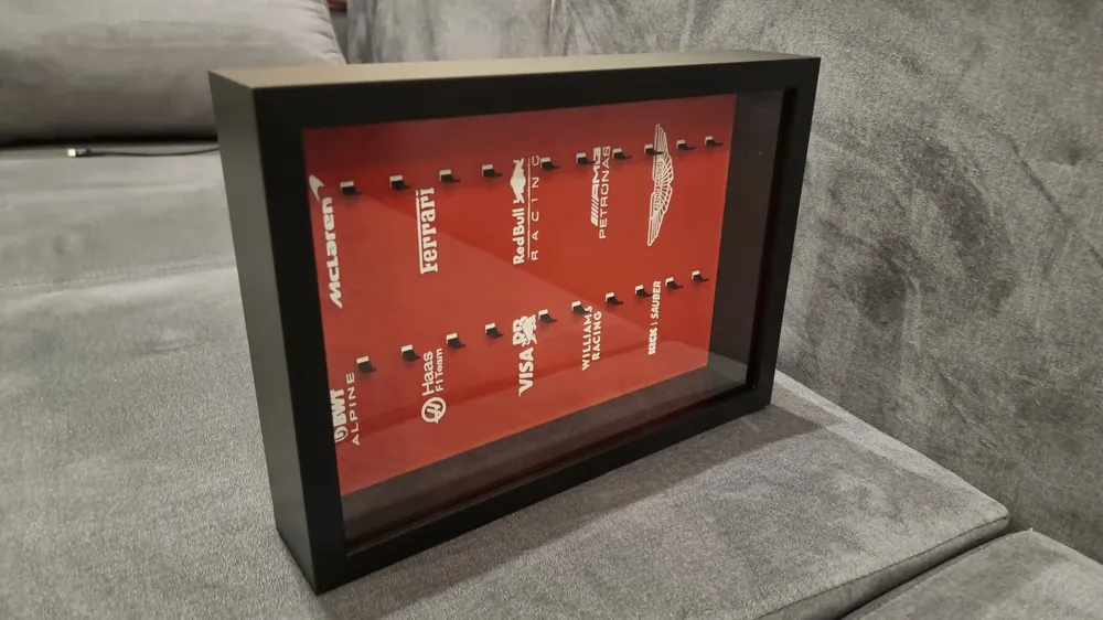 Hotwheels F1 IKEA SANNAHED Frame 21x30 A1/H2 - Free 3D Print Model ...