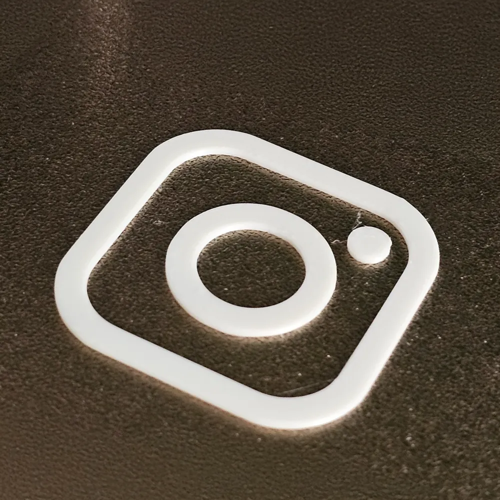 Instagram Logo - 3D Printed (No Text) - Free 3D Print Model - MakerWorld