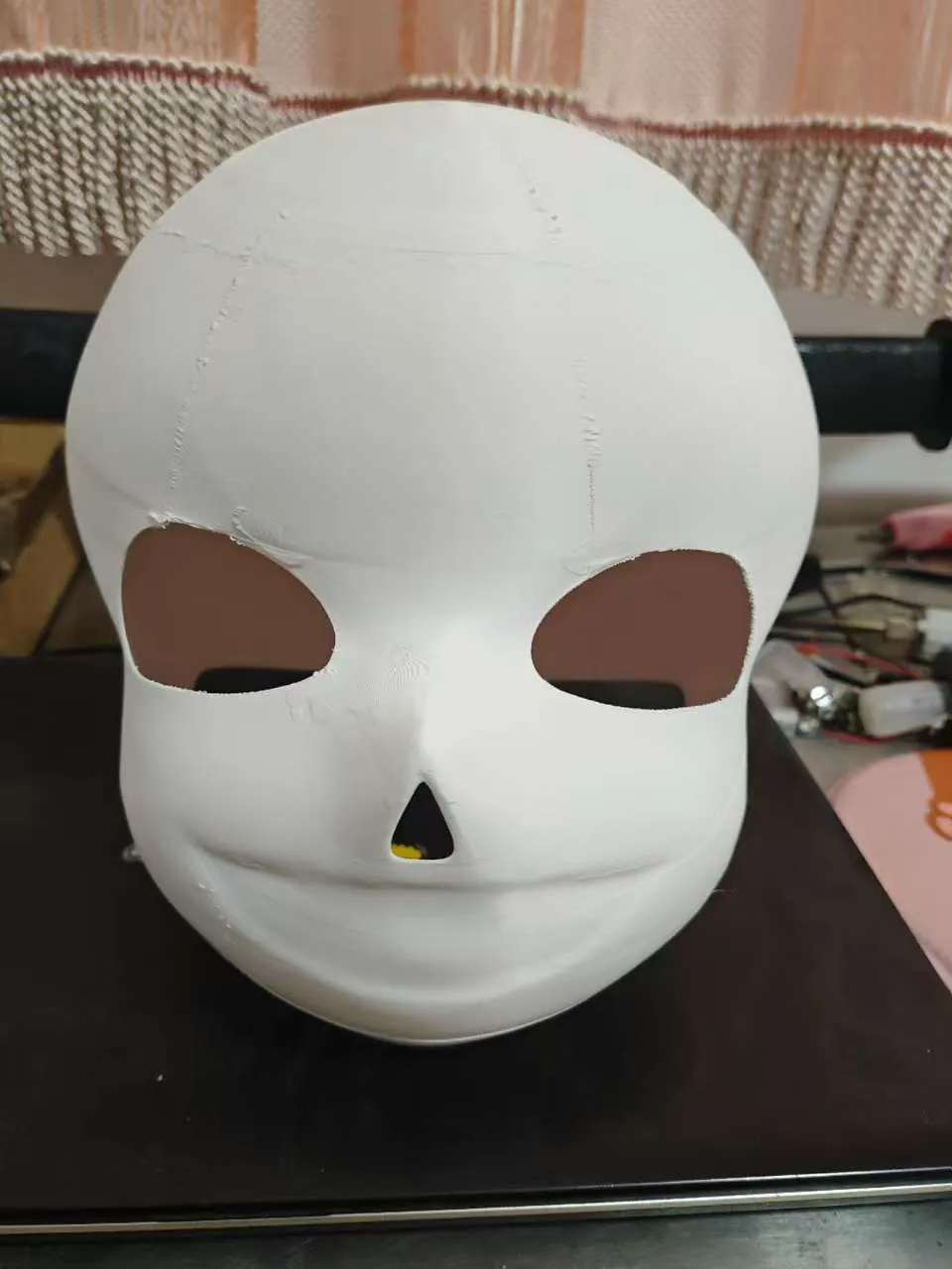 Undertale Sans Skull Head Helmet Mask - Free 3D Print Model - MakerWorld