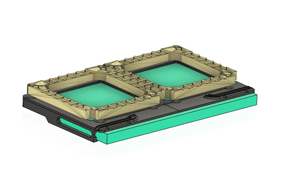 Mounting brackets for Thrustmaster Cougar MFD by Maker HQ MakerWorld ...