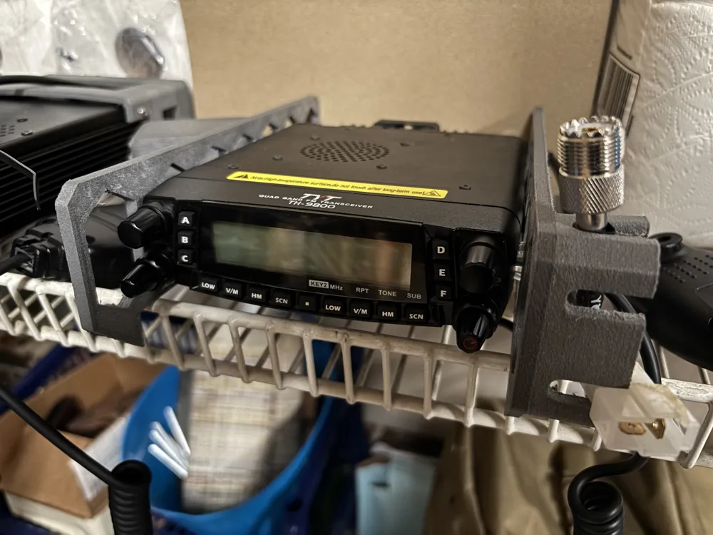 TYT TH-9800 Radio Rail - Free 3D Print Model - MakerWorld