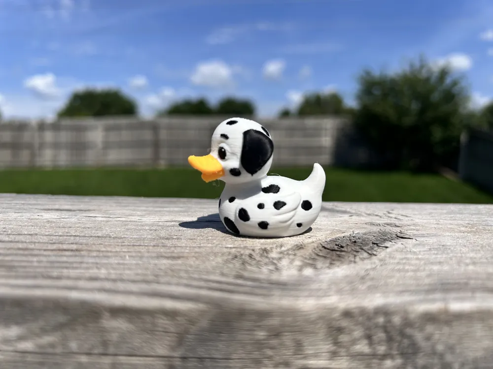 Cruella DUCKvil and Dalmation Ducks - Free 3D Print Model - MakerWorld