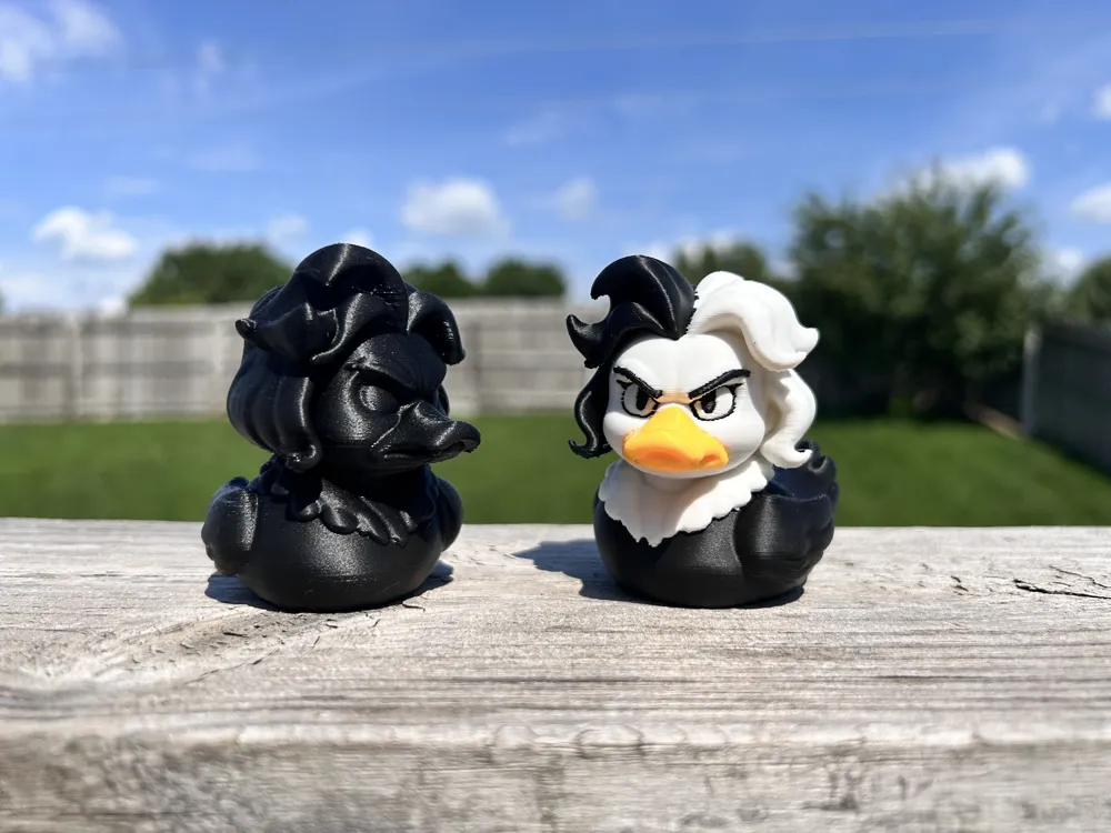 Cruella DUCKvil and Dalmation Ducks - Free 3D Print Model - MakerWorld