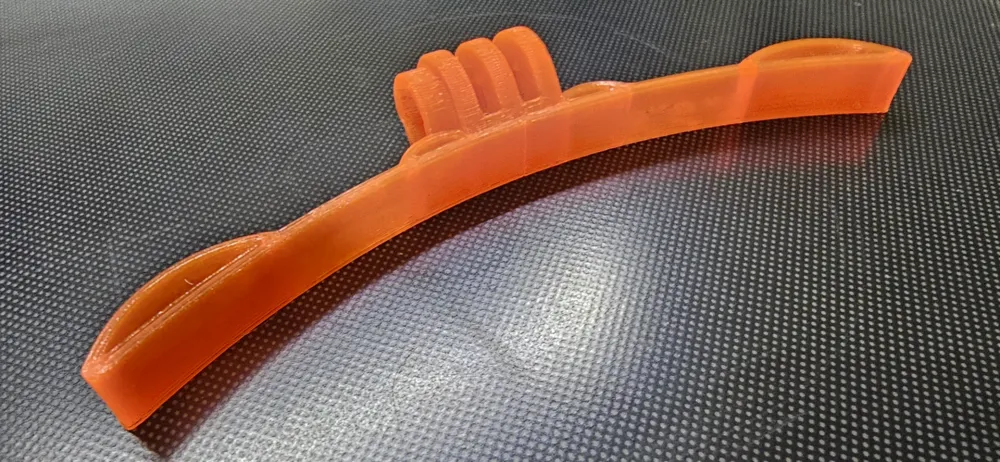 GoPro mount for MTB FOX helmet - Free 3D Print Model - MakerWorld