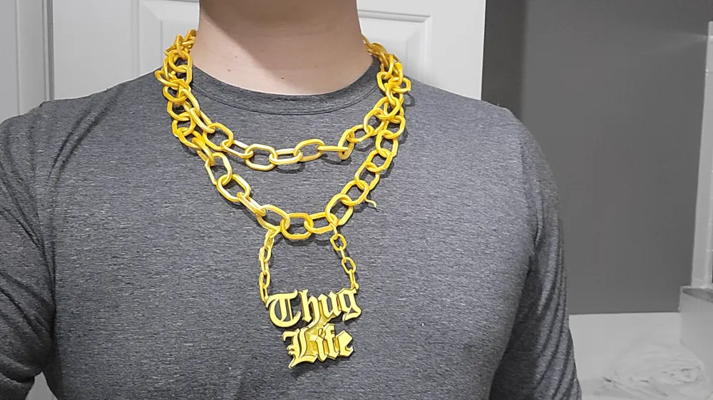 Thug Life Necklace by SavageLau - MakerWorld