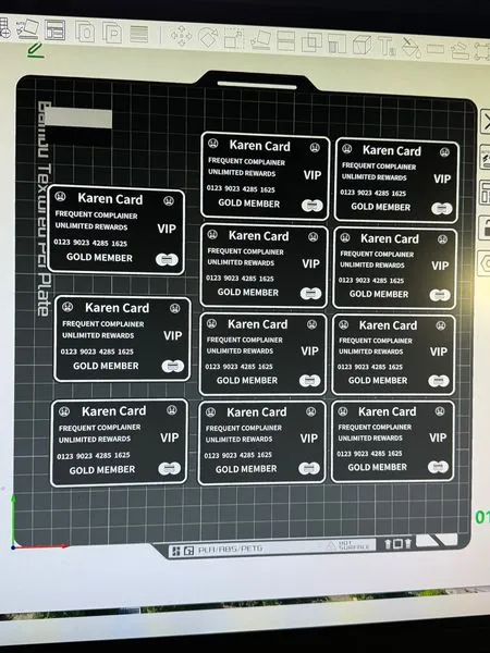 karen card by DarkWolF MakerWorld: Download Free 3D Models