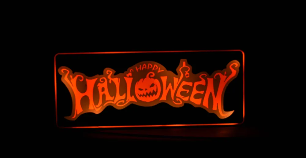 Happy Halloween Light Box by lindnjoe - MakerWorld