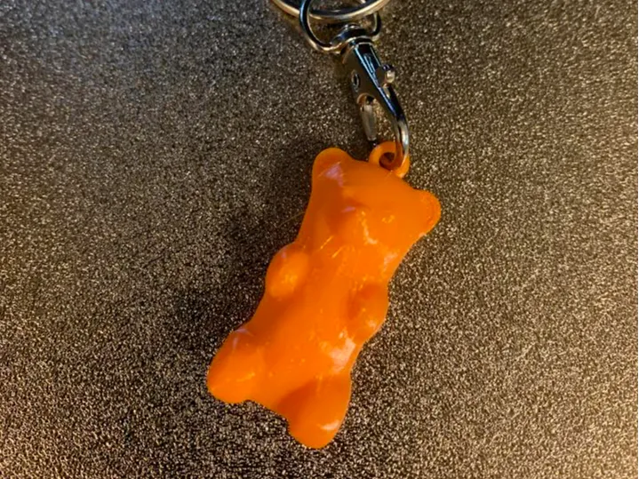 Squishy TPU Gummy bear, Key chain by TEAMUPHILL - MakerWorld