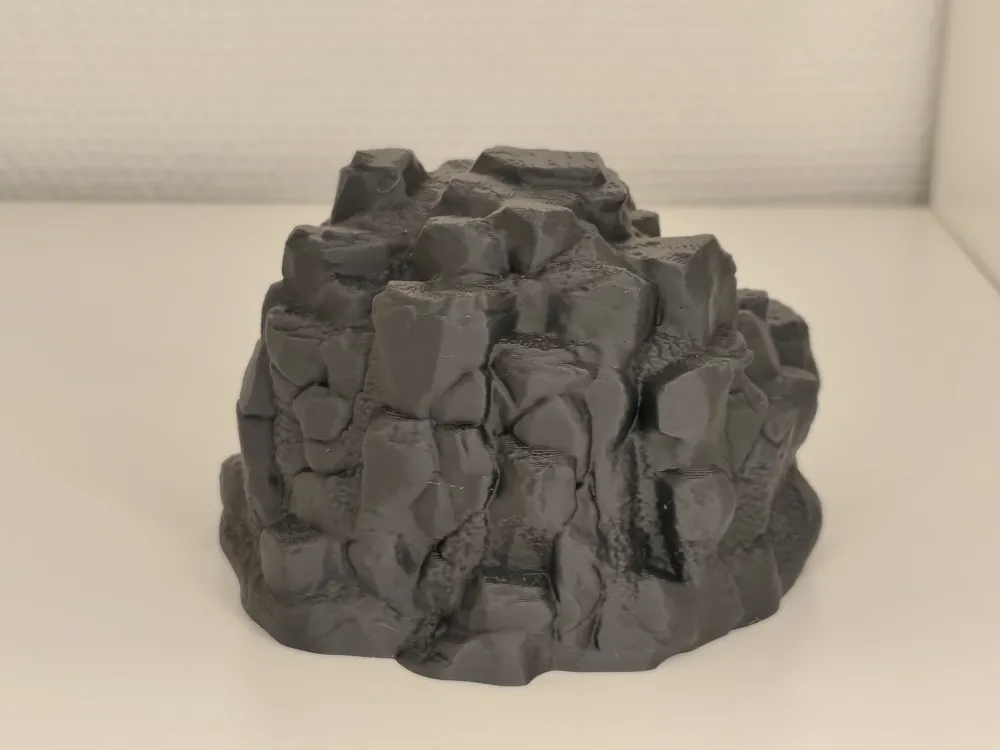 Aquarium Terrarium Rock Mountain Cave Hideout - Free 3D Print Model ...