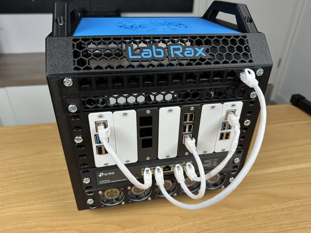 Lab Rax 10" Server Rack - Bolted Version - 5U by mklements MakerWorld ...