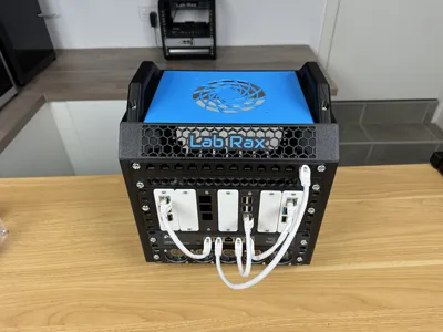 Lab Rax 10" Server Rack - Bolted Version - 5U by mklements MakerWorld ...