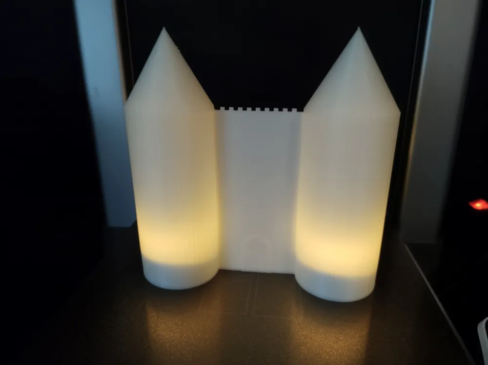 Tealight Candle Castle (=A1 poop bucket) by 3-Dr. Lighthouse Design ...