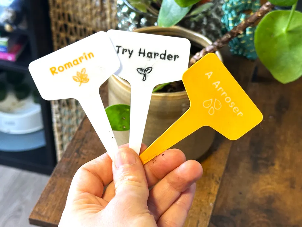 Customizable plant Label by AEKI MakerWorld: Download Free 3D Models