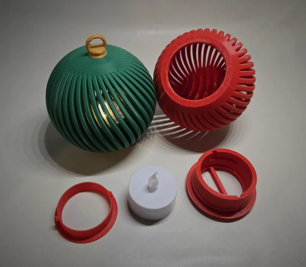Enfeite de Natal Espiral por recspeak MakerWorld: Baixe modelos 3D ...