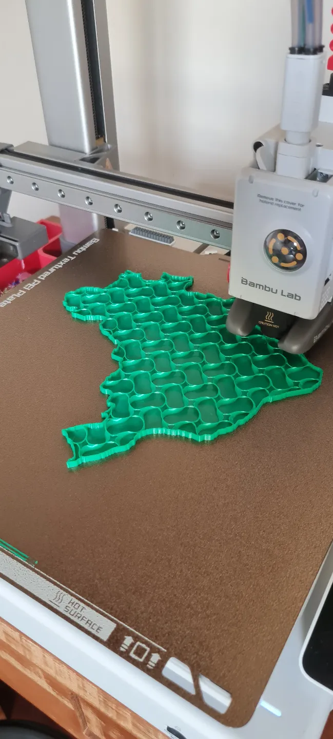 Brazil Terrain Map - Brazil Relief Map by Leo MakerWorld: Download Free ...