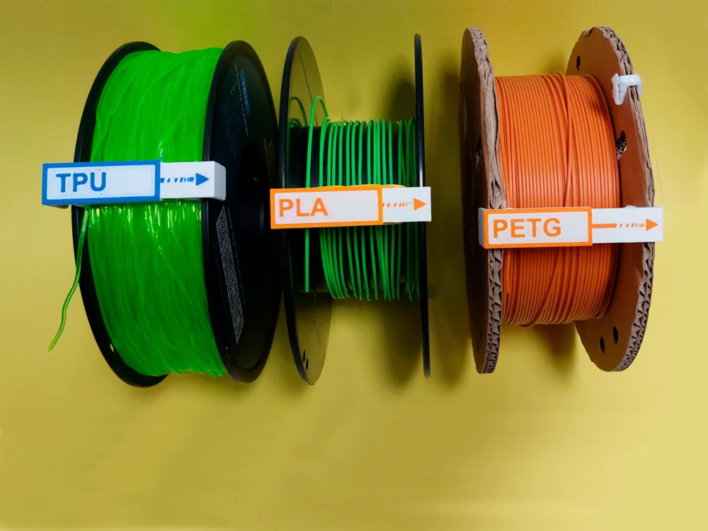 Customizable Filament Spool Labels by CM_Lab3D - MakerWorld