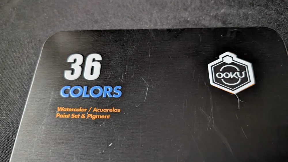 Magnetic Watercolor Palette - for OOKU watercolors - Free 3D Print ...