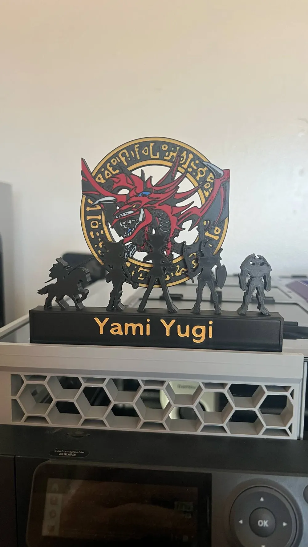 Yu-Gi-Oh Yami Yugi Slifer the sky dragon display by Jessie_3d_art ...