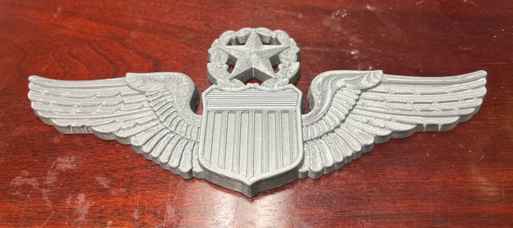 USAF PILOT WINGS BADGE MASTER by TannerMarked - MakerWorld