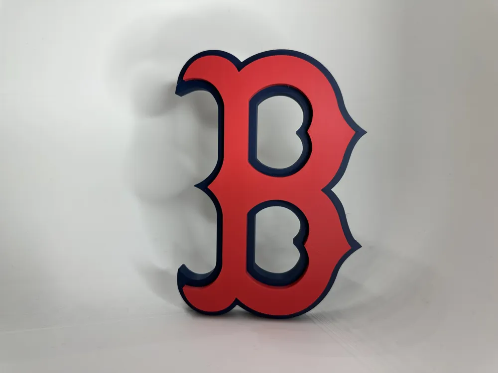 Boston Red Sox Cap Logo 1997 - Free 3D Print Model - MakerWorld