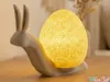 Osterhasen-Schneckenlampe (Teelichthalter) – Kostenloses 3D-Druckmodell ...