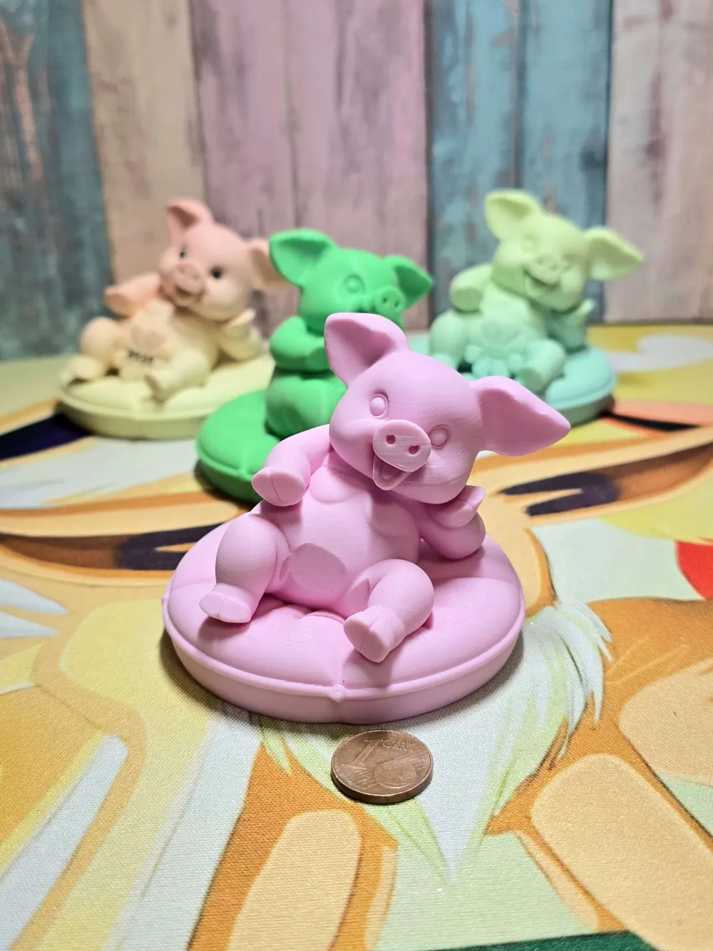 Lucky Pig 2026 – What a stroke of luck! - Free 3D Print Model - MakerWorld