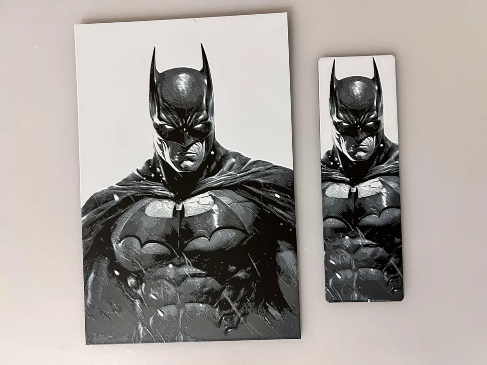 Batman - Bookmark by 3djd MakerWorld: Download Free 3D Models