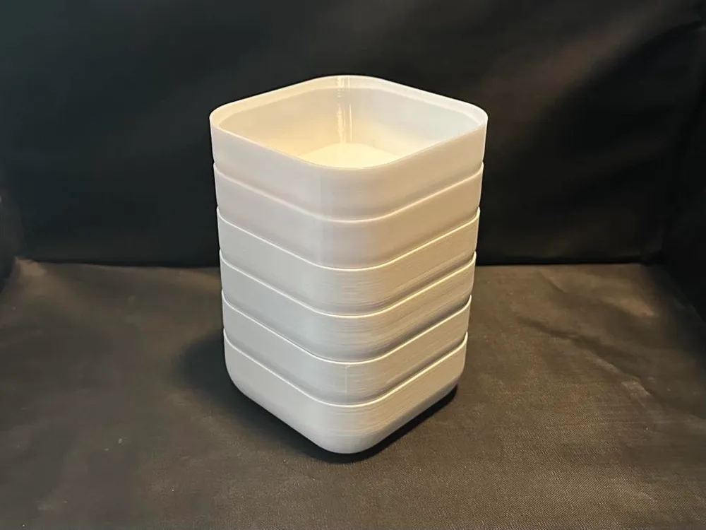 Small Modern Stacking Bowls - PLA & PETG Profiles by BATTCAVE ...