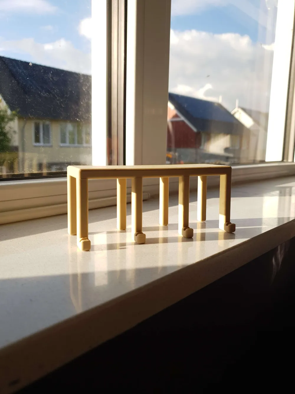Washcloth Hook Rail (Hanger for Tubular Radiators) - Free 3D Print ...