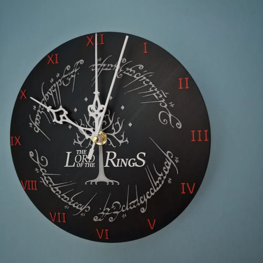 The Lord Of The Rings 211mm Clock by adam0492 - MakerWorld