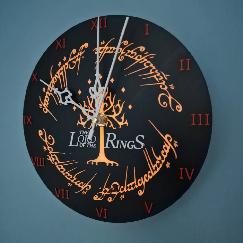 The Lord Of The Rings 211mm Clock by adam0492 - MakerWorld