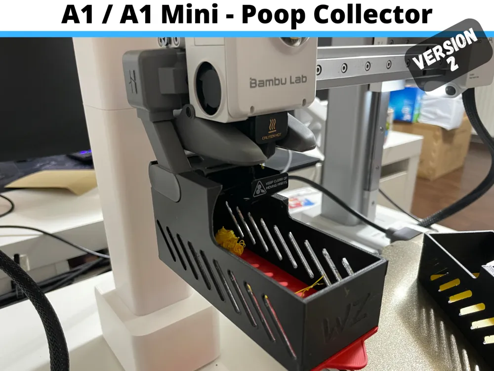 A1 and A1 MINI - POOP COLLECTOR - V2 by WikiZell MakerWorld: Download ...