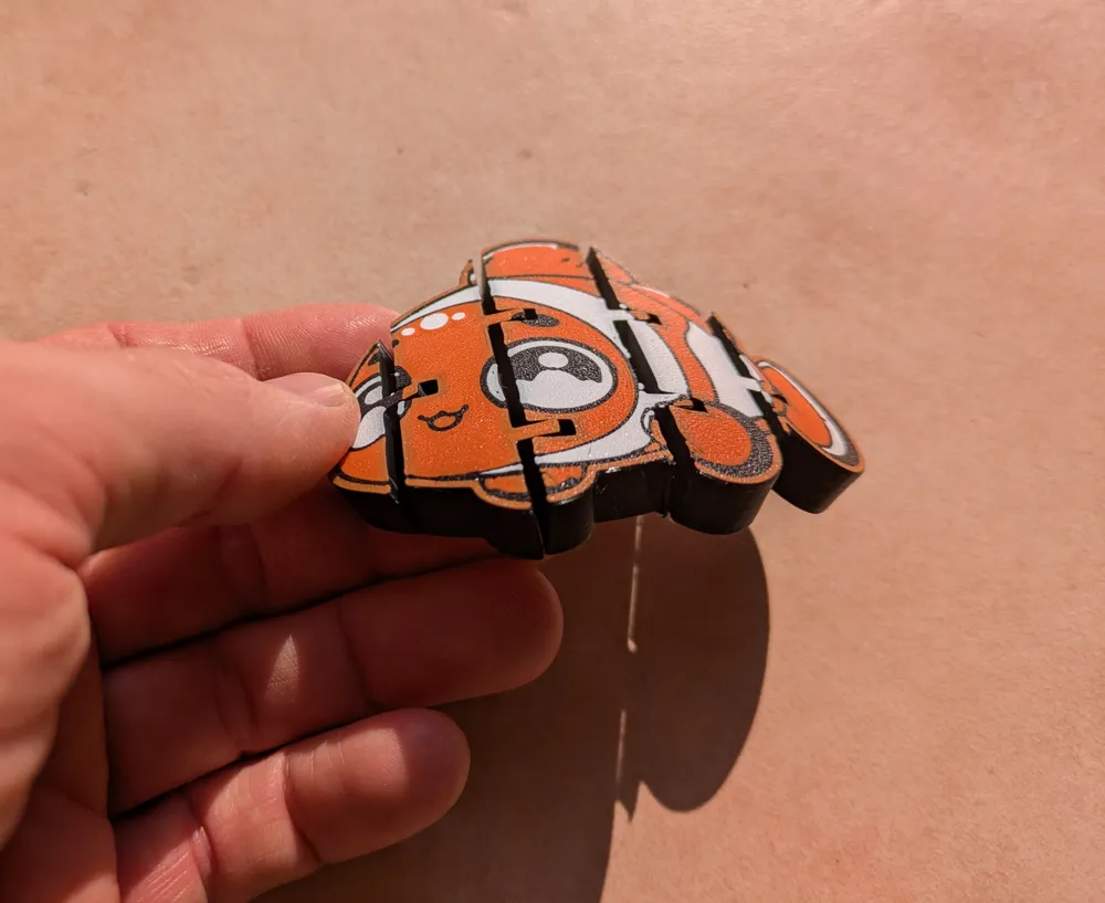 Flexible fish game by davide7seven MakerWorld: Download Free 3D Models
